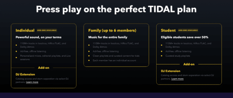 Tidal Music Free Trial 2025 — 30 Days Unlimited Access