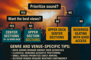 Best Concert Seats: Where to Sit for the Best Experience?